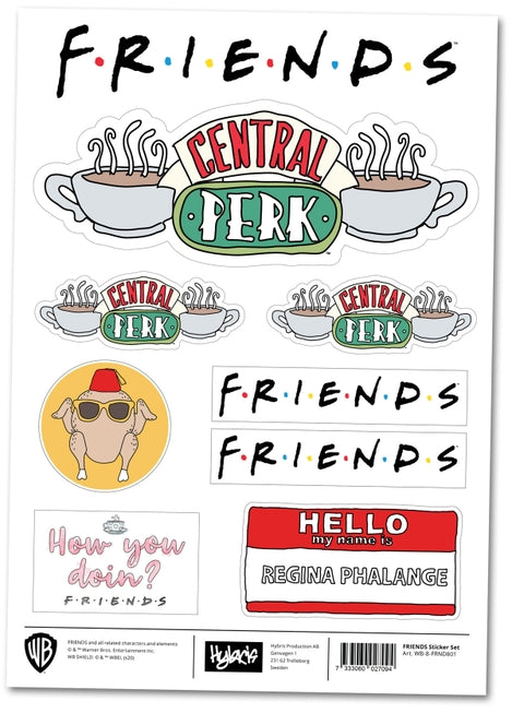 Pack de pegatinas de Friends – La Llama Store