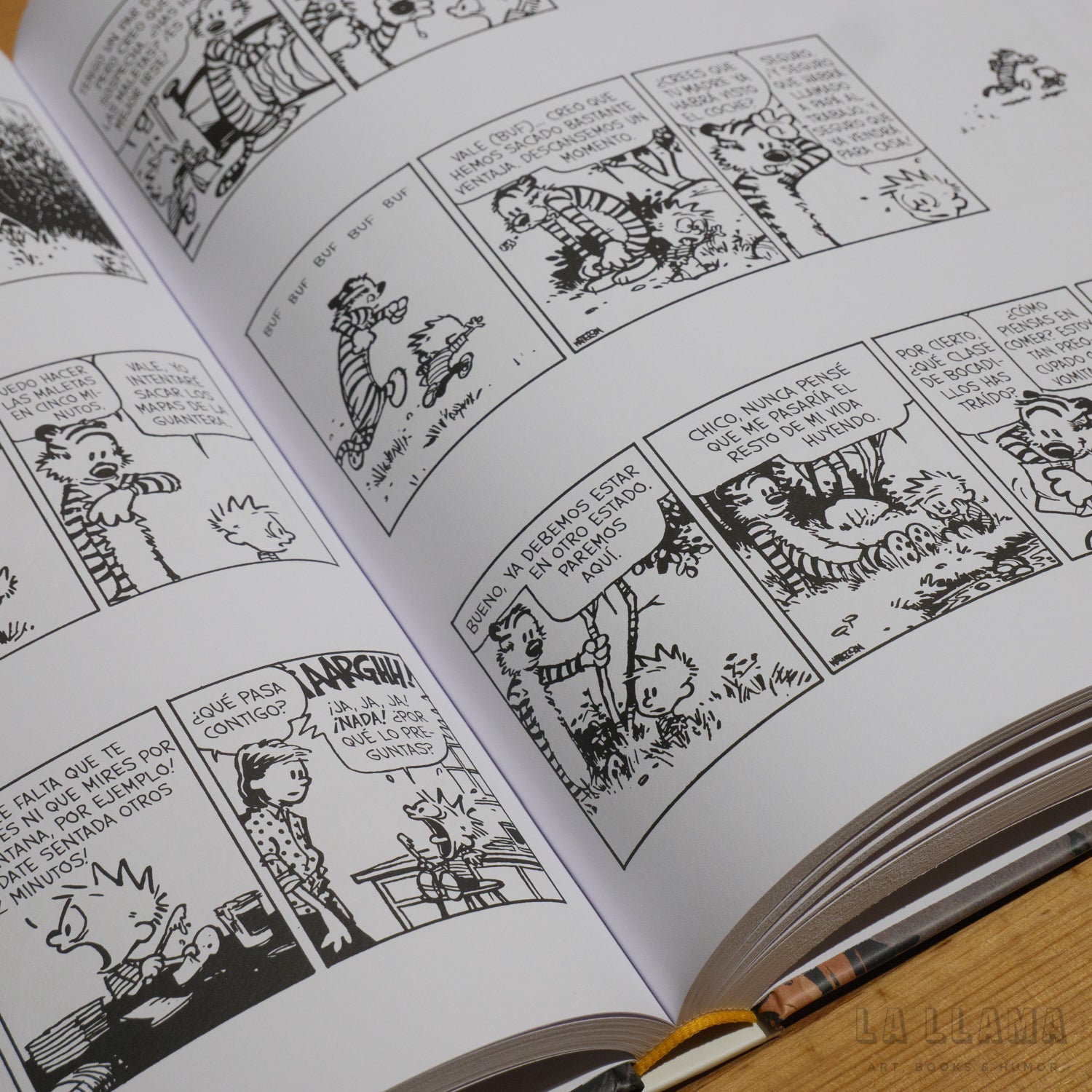 BILL WATERSON | El gran Calvin y Hobbes ilustrado – La Llama Store